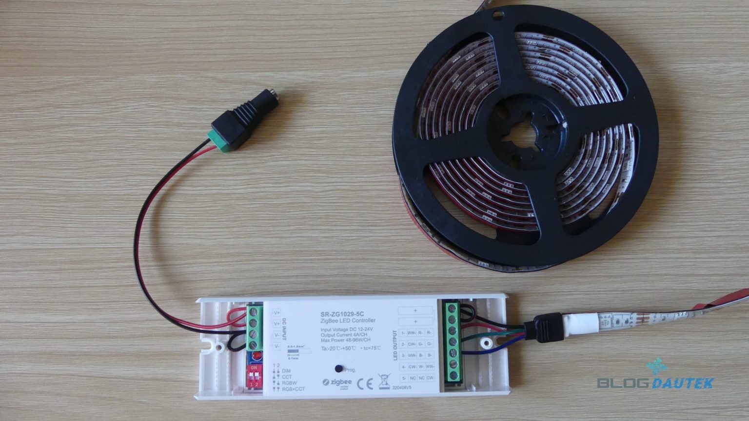 Test du contrôleur Led Sunricher