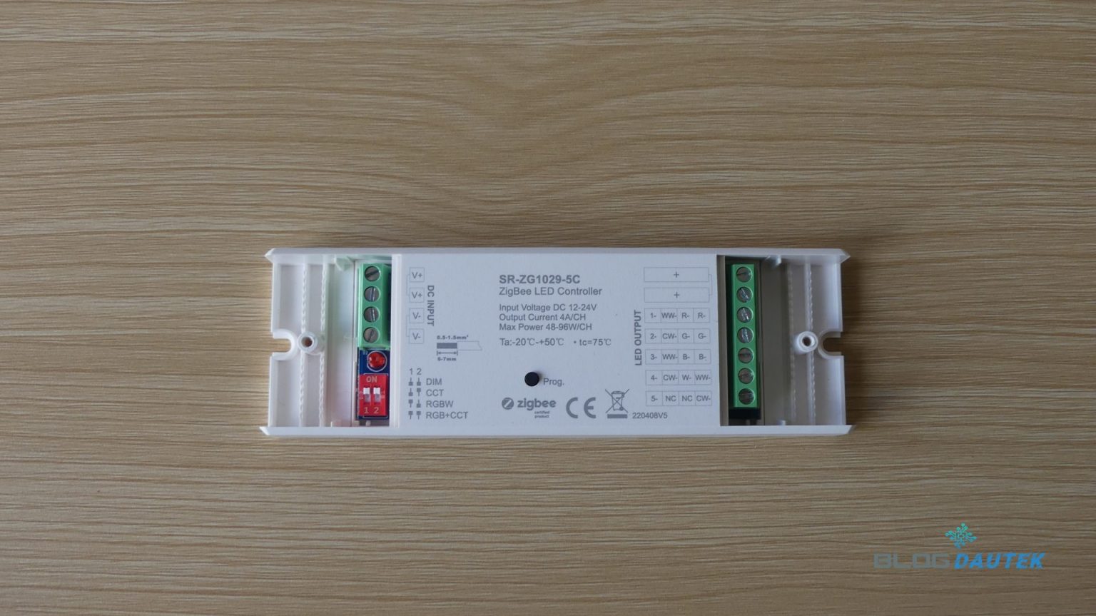 Test du contrôleur Led Sunricher