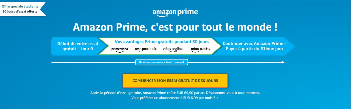 Prime Days Amazon le 11 et 12 juillet 2023