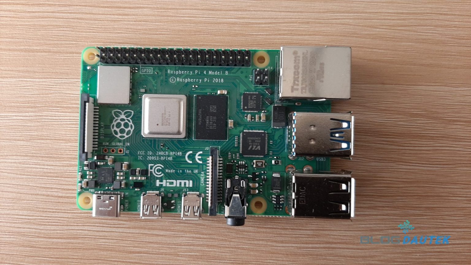 Utilisation d'un Raspberry Pi 4