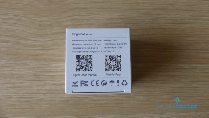 Test du bouton intelligent Fingerbot Moes