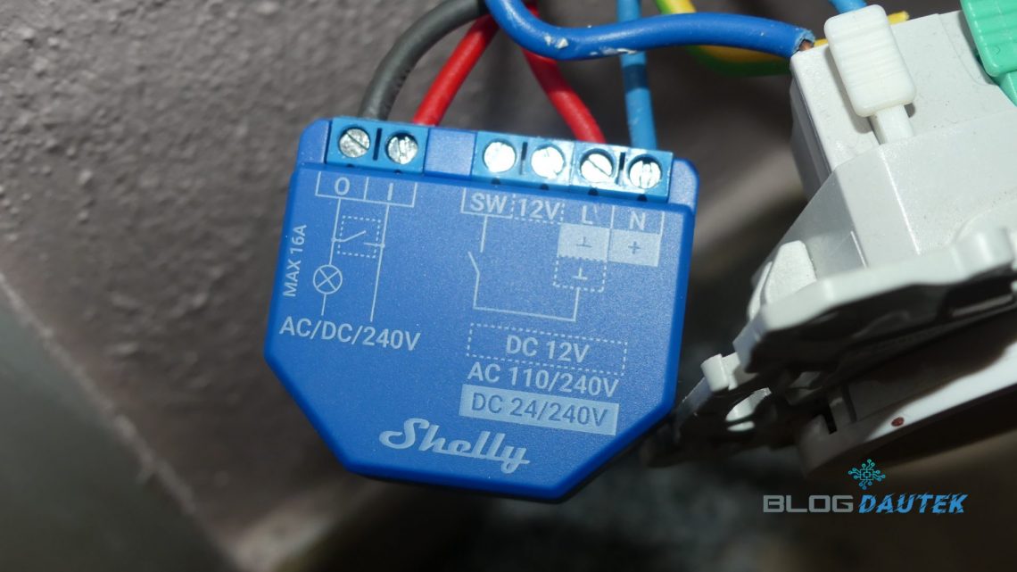 Test du module Shelly Plus 1 - Blog Dautek