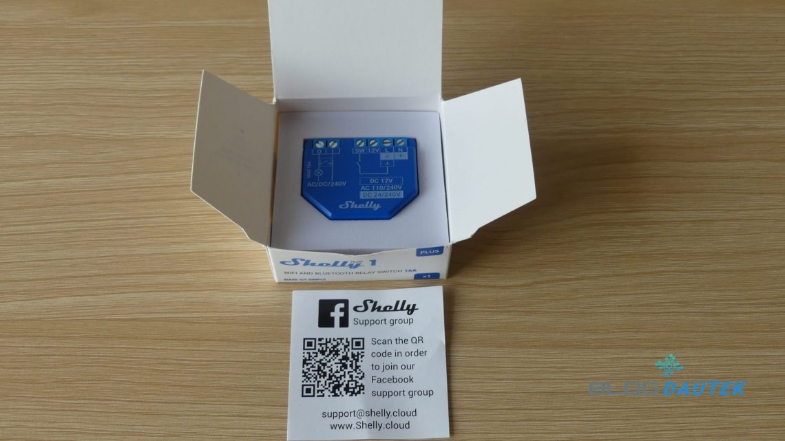 Test du module Shelly Plus 1