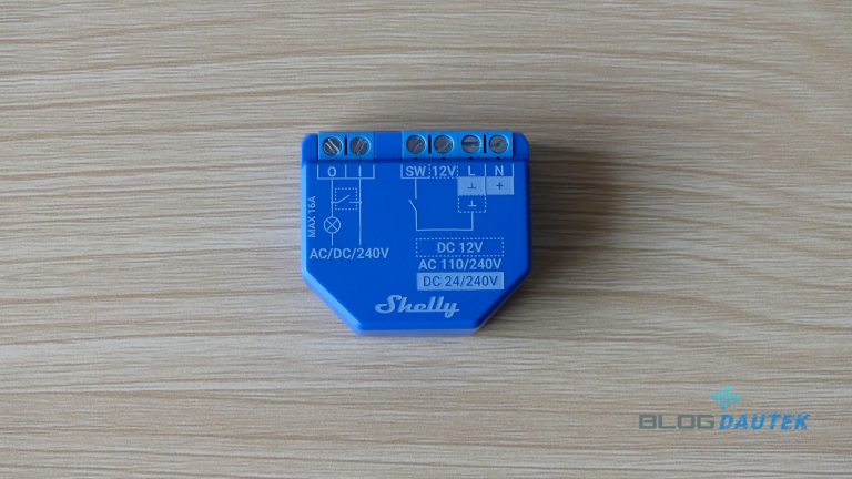 Test du module Shelly Plus 1