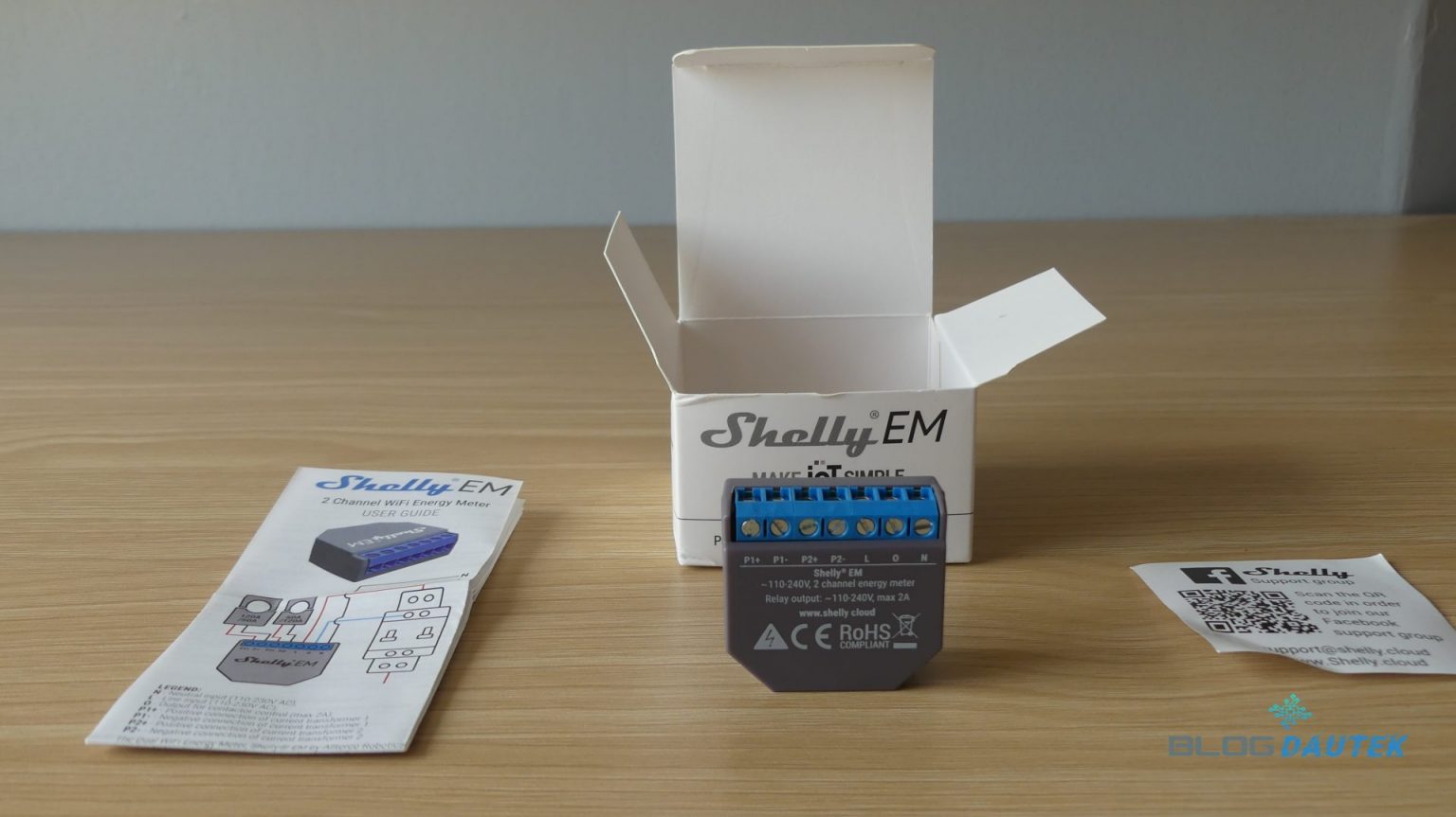 Test du module avec pinces Shelly EM