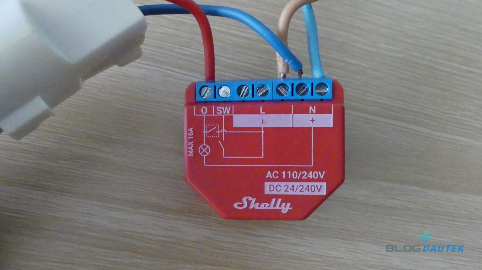 Test du module Shelly 1PM