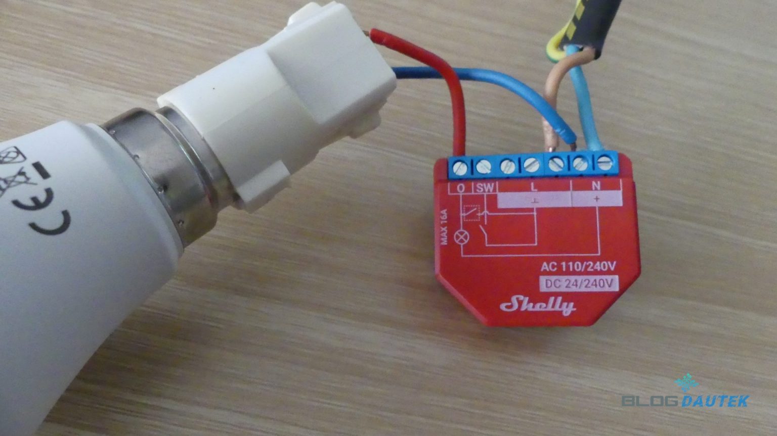 Test du module Shelly 1PM