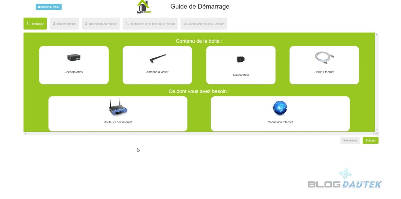 Installation de la Box Jeedom Atlas Zigbee