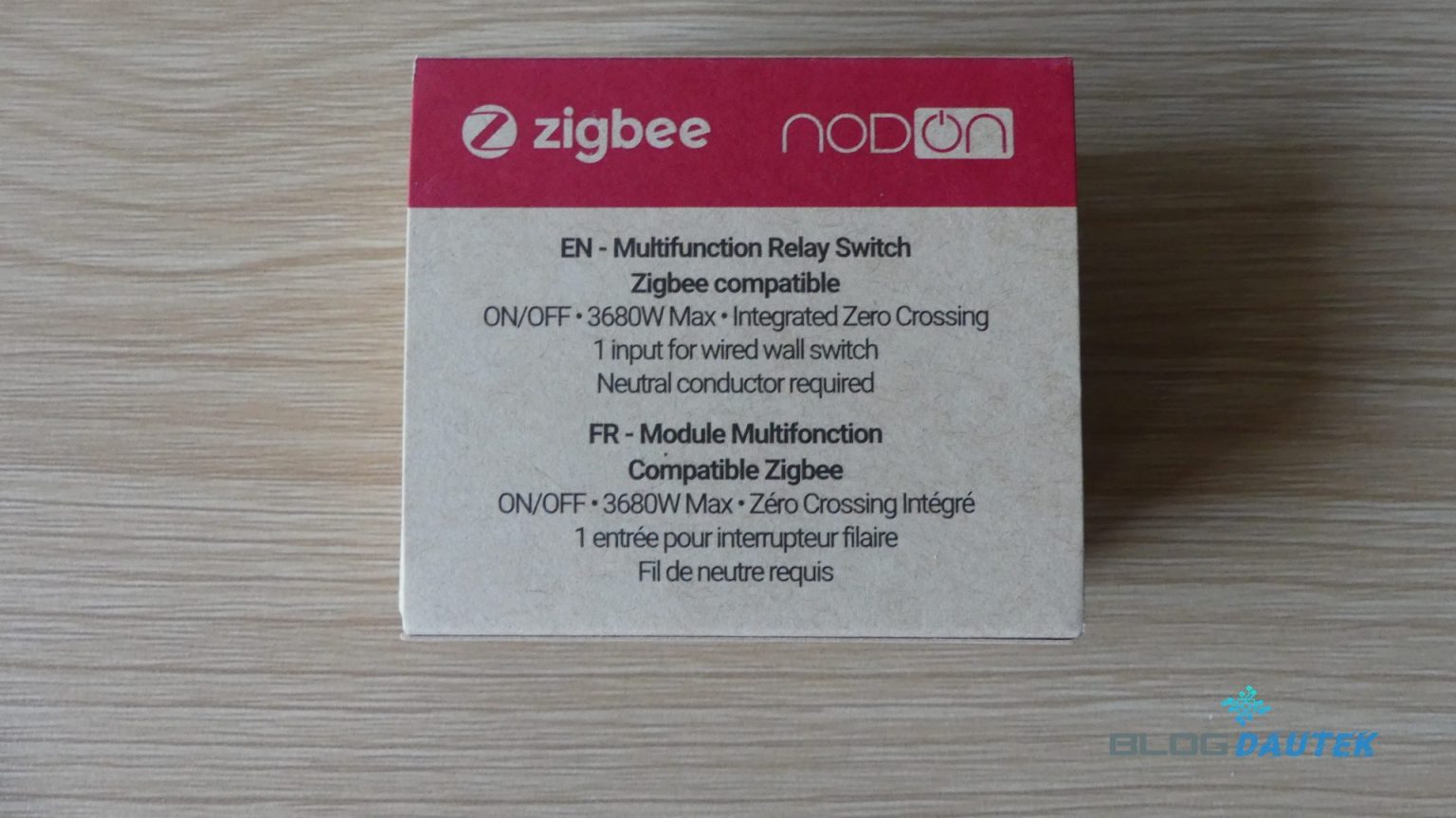 Test du module multifonction Nodon SIN-4-1-20