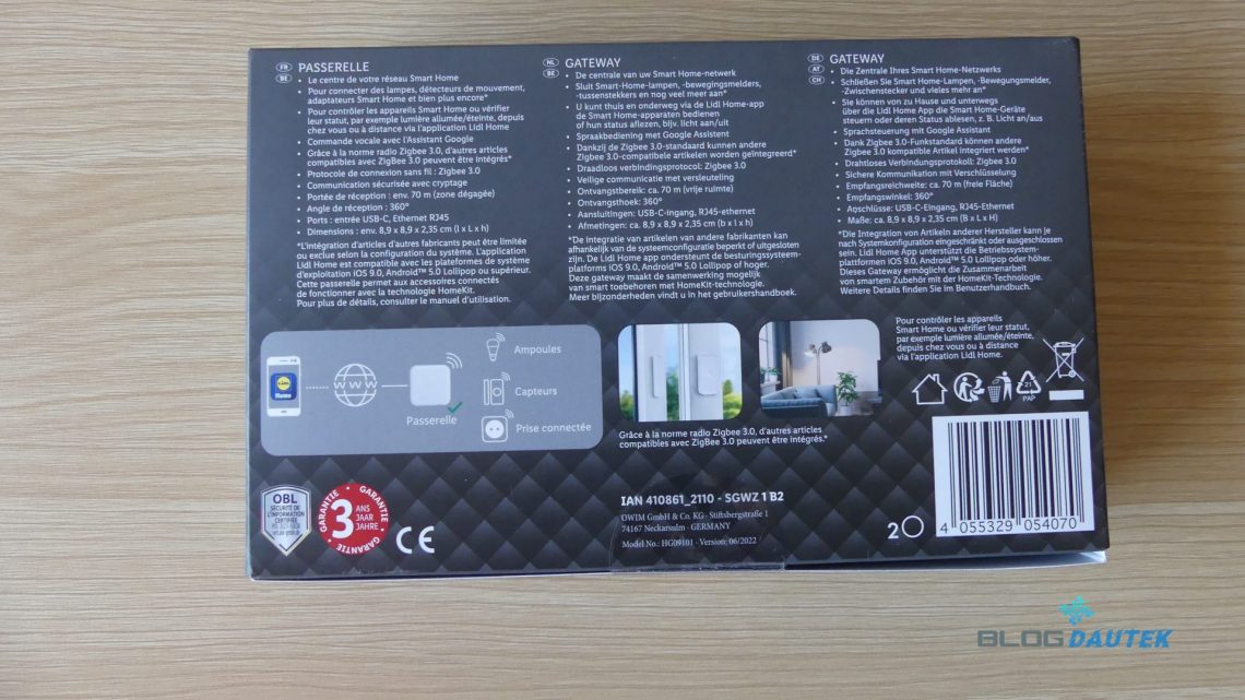 Test de Lidl smart Home : la domotique selon Lidl