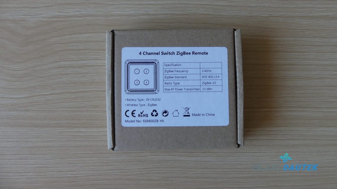 Test de l'interrupteur de scène Loratap Zigbee