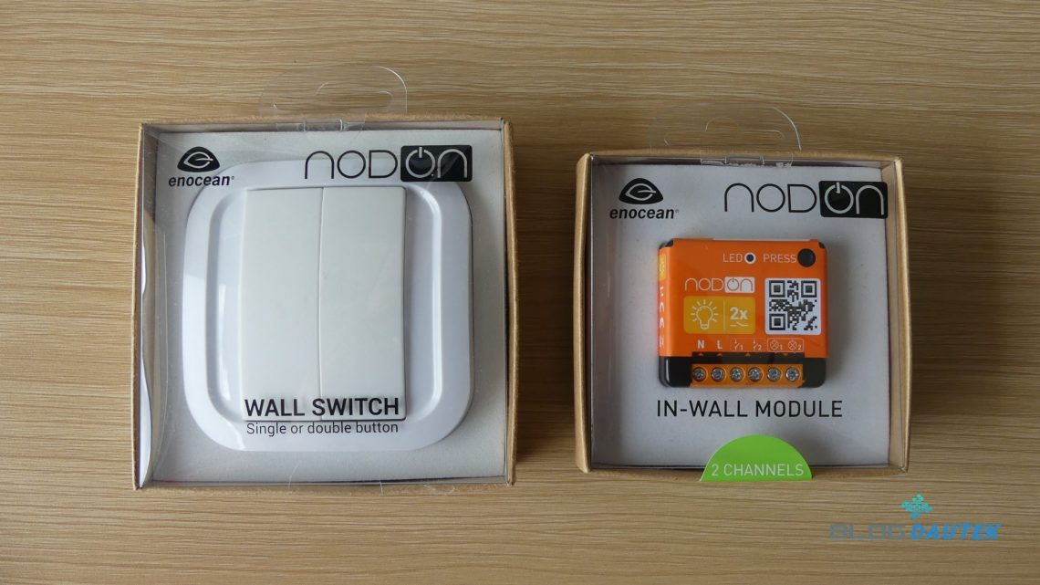 Test du pack éclairage Nodon Enocean