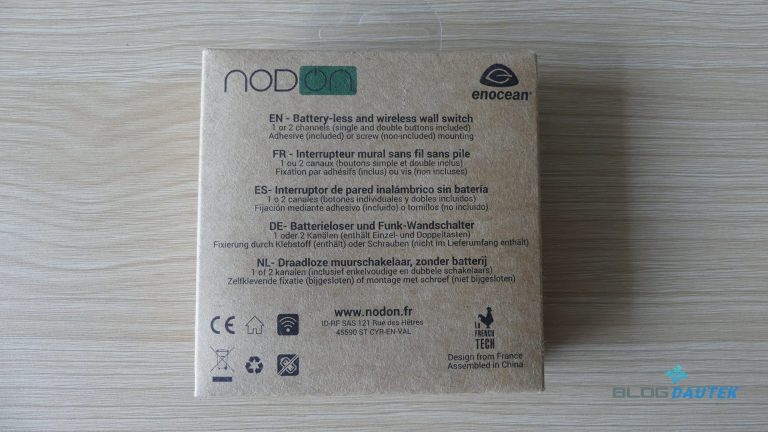 Test du pack éclairage Nodon Enocean