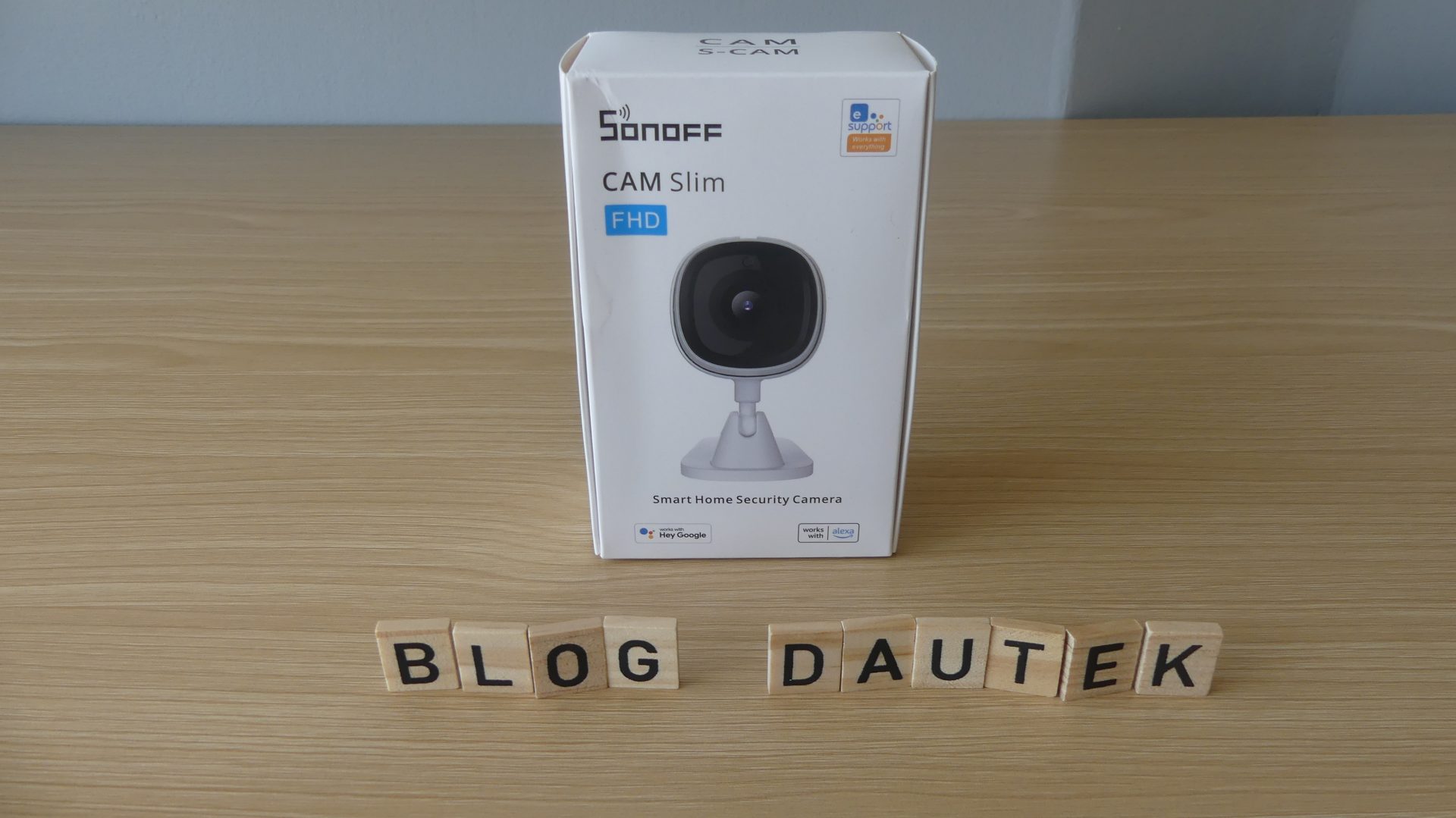 Test de la caméra slim Sonoff