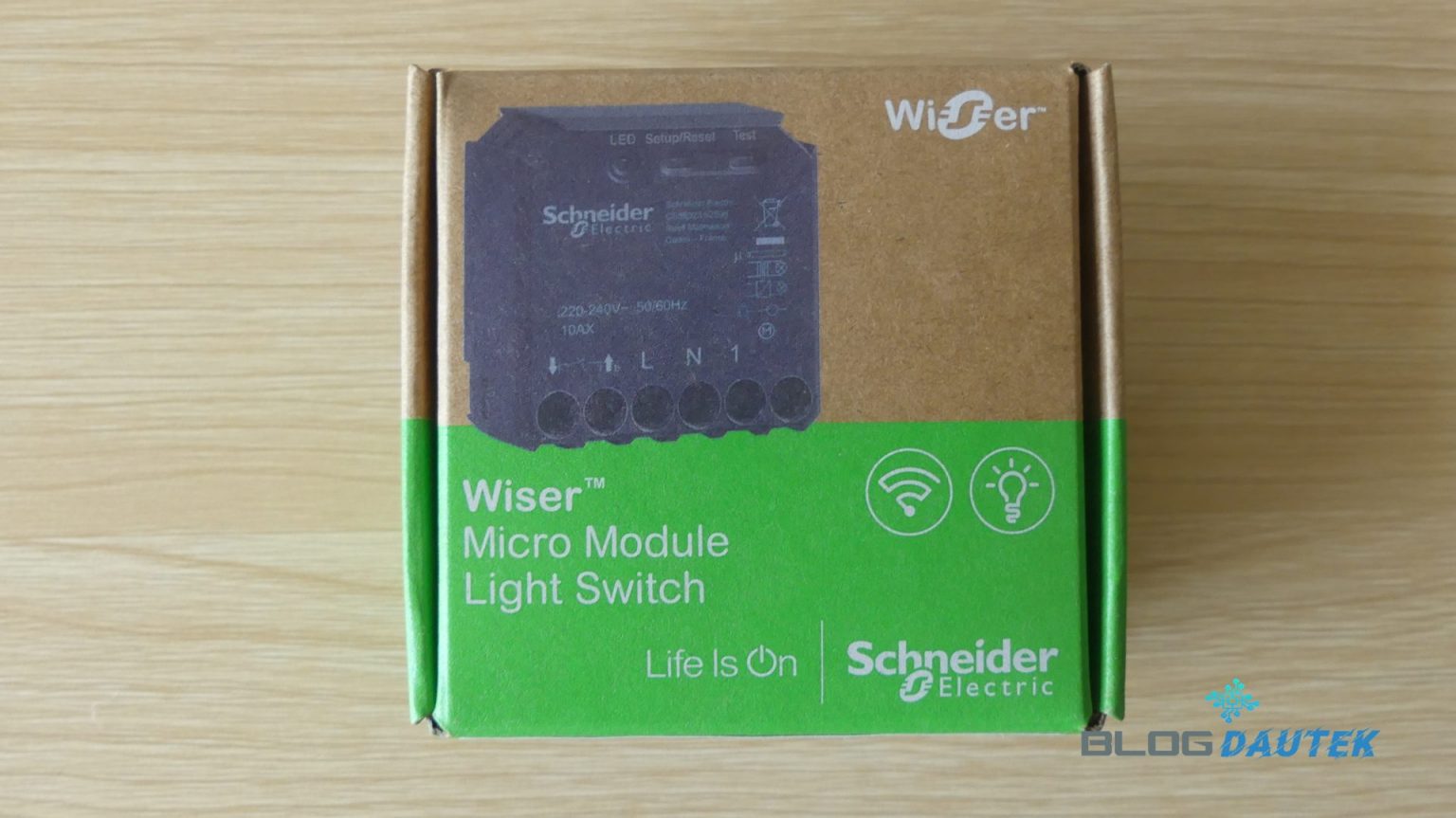 Test du module Wiser pour interrupteur de Schneider Electric