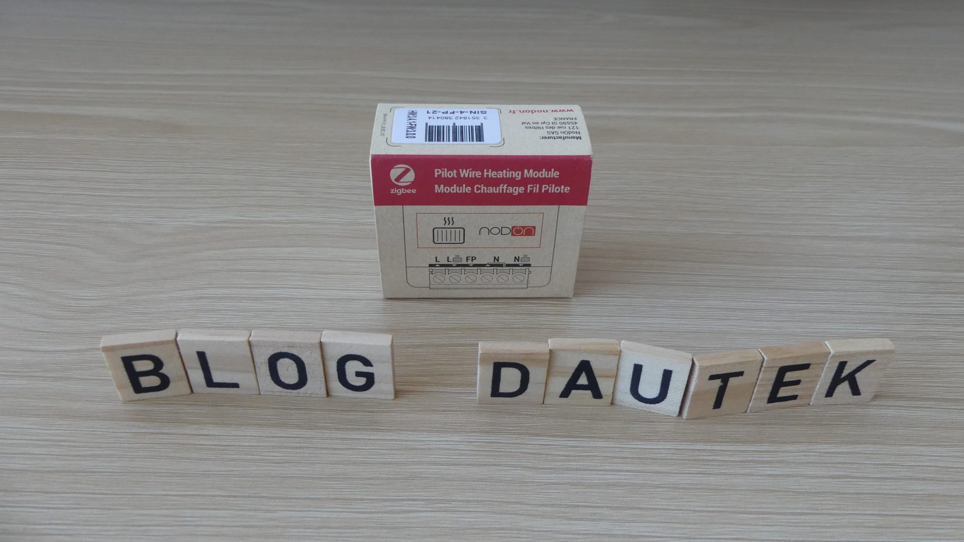 Test du module chauffage Nodon